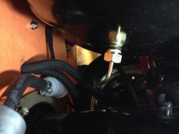 Tank drain set - VW Beetle