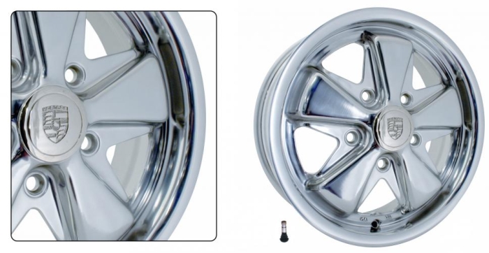 Fuchs wheel 911 polished - VW Beetle