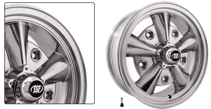 Crest rim chrome-plated - VW Beetle