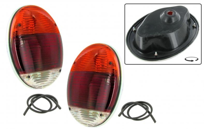 Taillight unit New Beetle style - VW Beetle