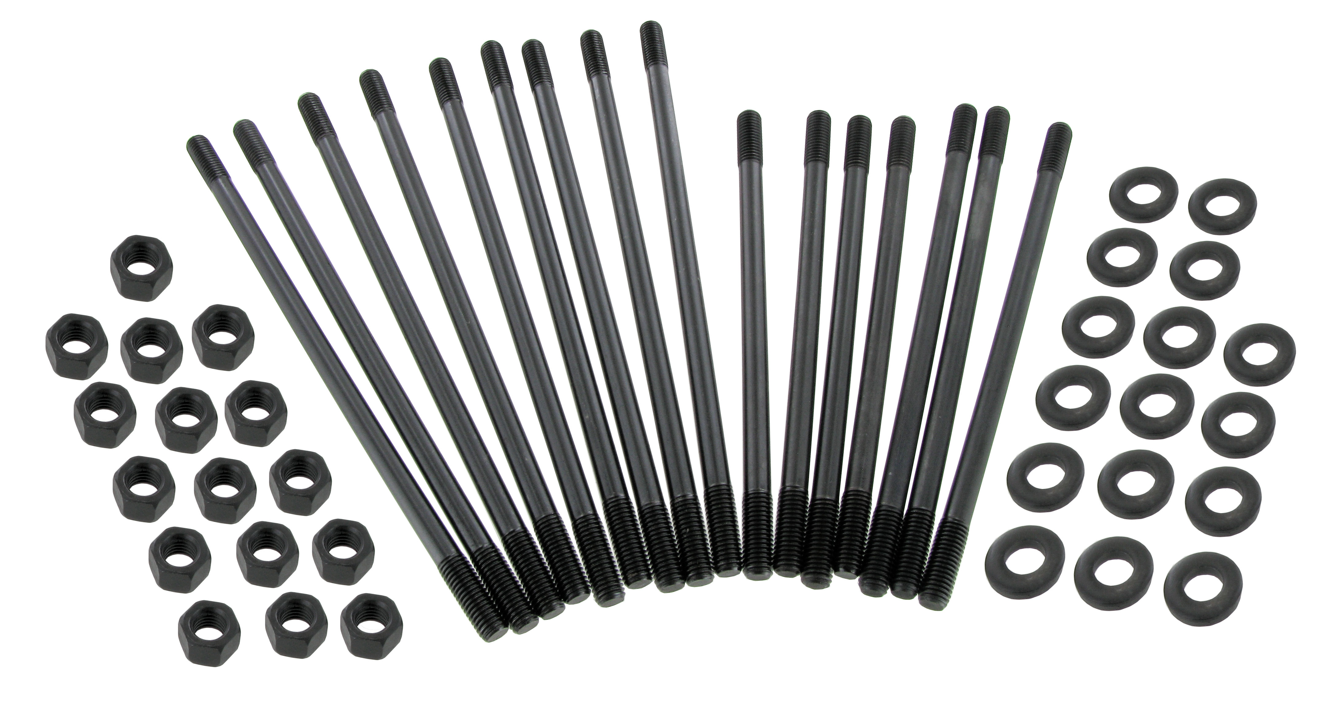 Stud bolt set M10 / dual port / chrome molybdenum - VW Beetle