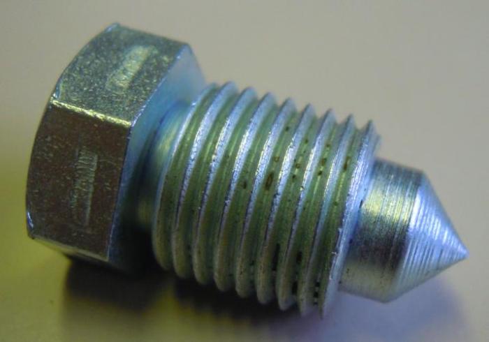 Brake master cylinder screw plug - VW Beetle