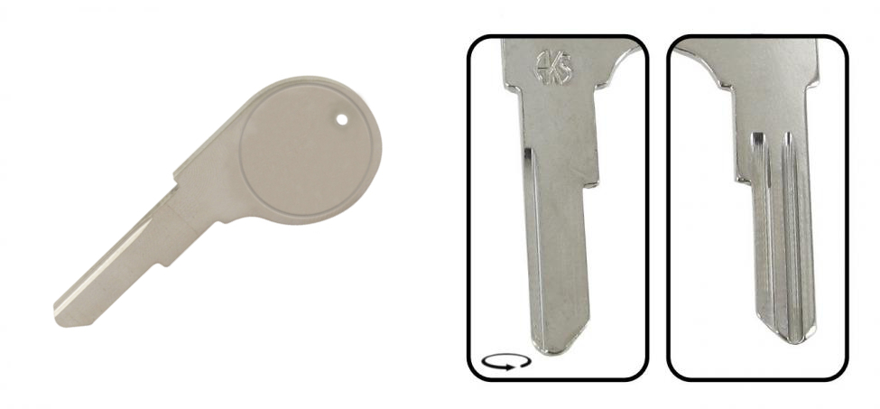 Key blank SV - VW Beetle