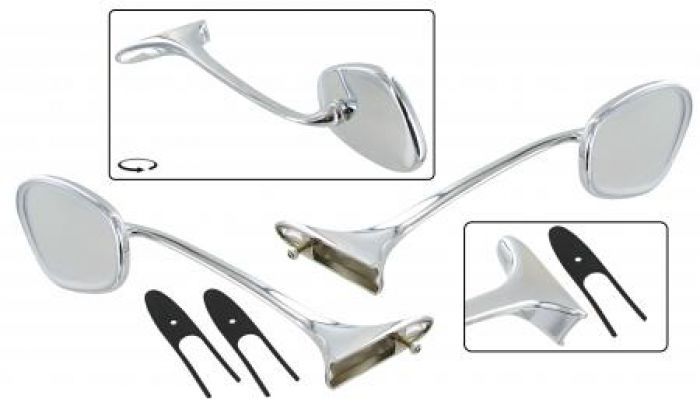 Rear view mirror gooseneck - VW Beetle